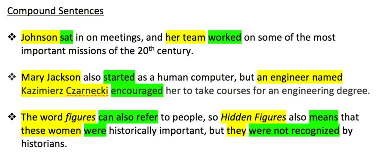 Color-Coding for Grammar Awareness – English Endeavors